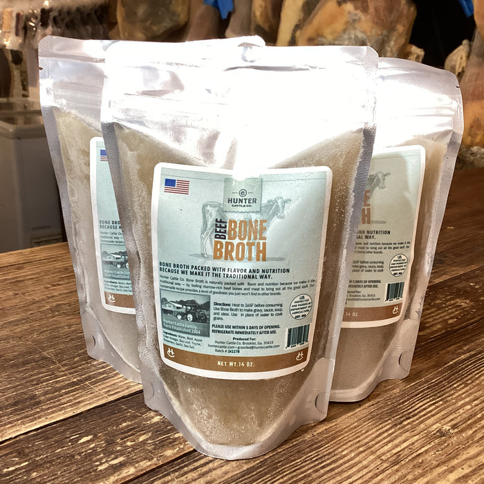 Beef Bone Broth from Grass Fed Grass Finished Cattle – Jensen Reserve