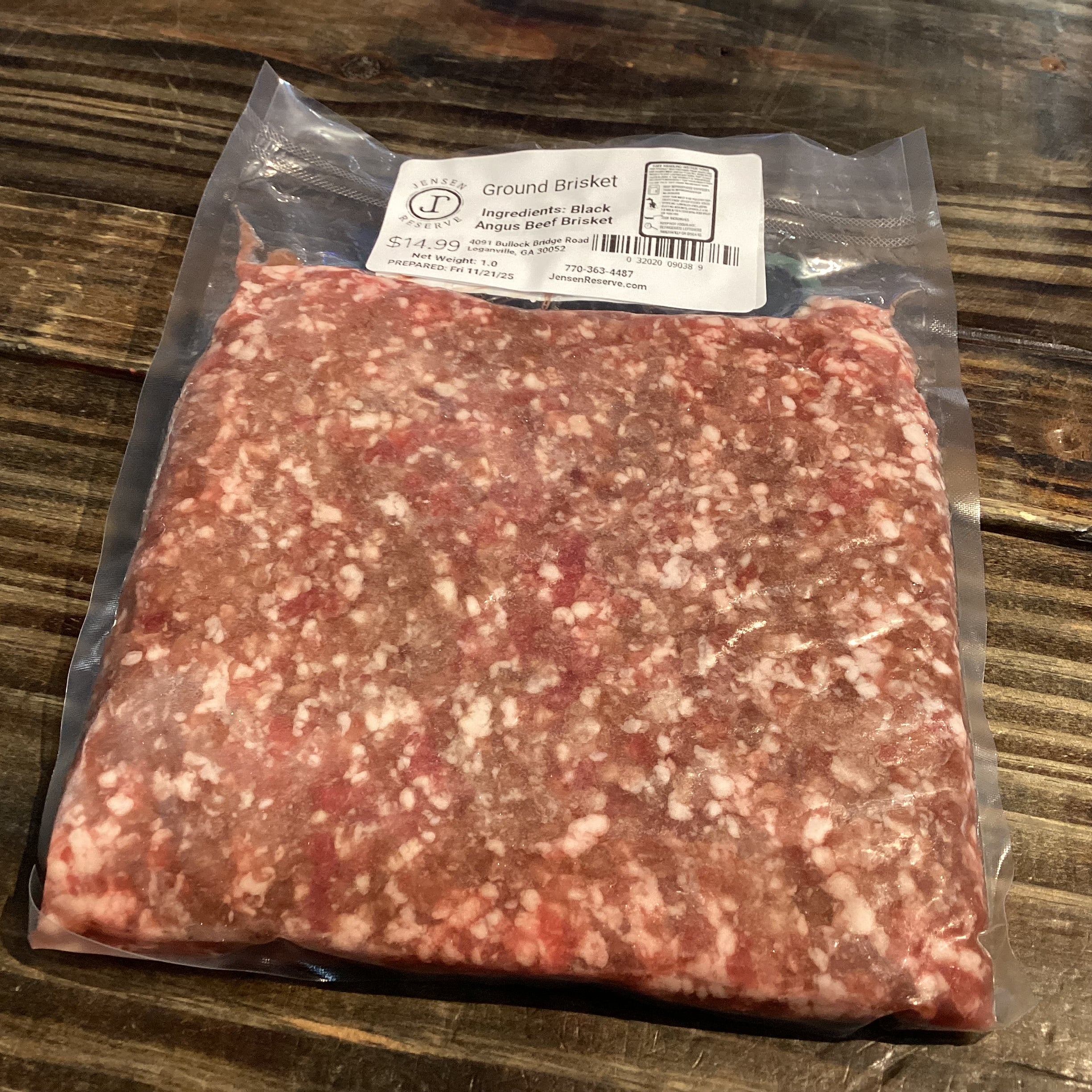 Ground Brisket – Jensen Reserve